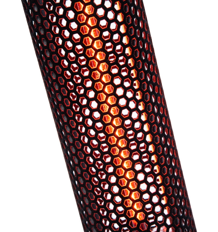 Cylindrical for outdoor electric heaters