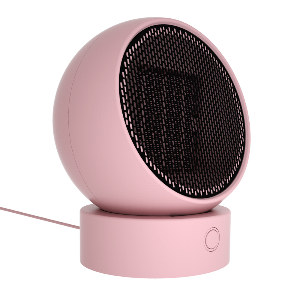 Pink indoor use ceramic heater